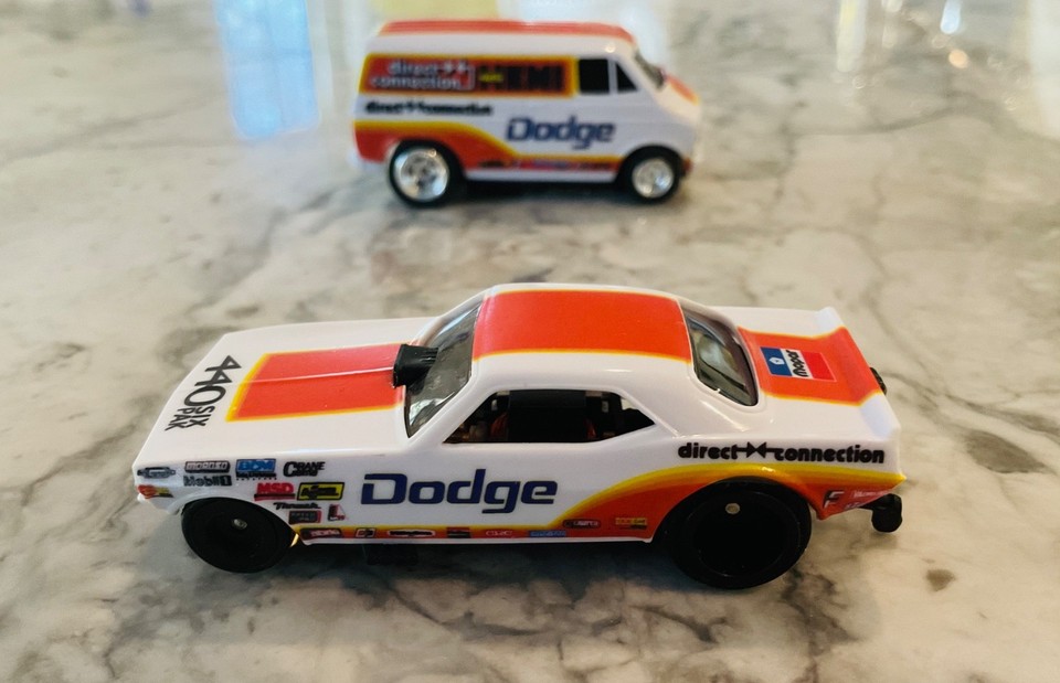 Auto World AFX Custom 440 SIX PAK Challenger Slot Car Decals | eBay