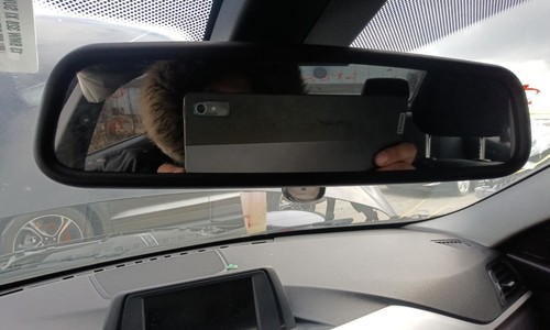 Rear View Mirror With Garage Door Opener Fits 13-16 BMW 320i 625306 | eBay