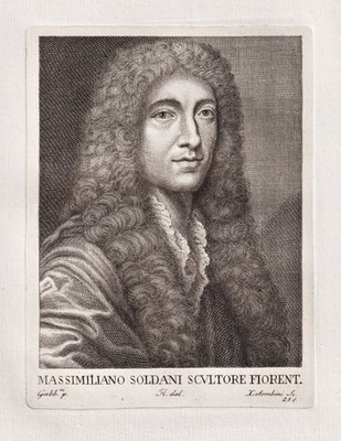Massimiliano Soldani Italian sculptor medallist Medici Firenze Portrait ...