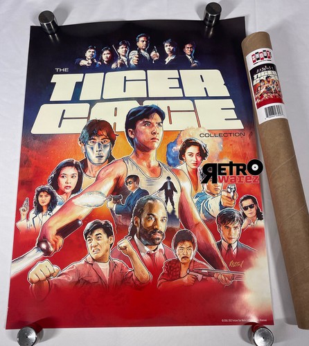 Tiger Cage Collection shout exclusive POSTER 18x24” DONNIE YEN MOVIE ...