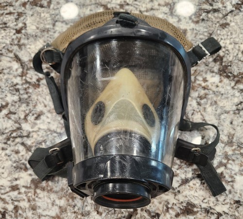 Honeywell Survivair SCBA Gas Mask Respirator 20/20 Size M with Kevlar ...