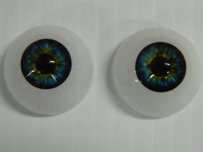 Realistic Life Size Acrylic Eyes for Halloween PROPS, MASKS, DOLLS (26 ...