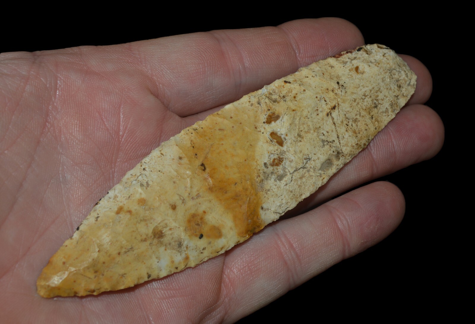 ARCHAIC LANCEOLATE CENTRAL MISSOURI INDIAN ARROWHEAD ARTIFACT ...
