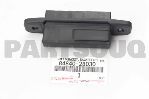 8484028030 Genuine Toyota SWITCH ASSY, BACK DOOR OPENER 84840-28030 | eBay