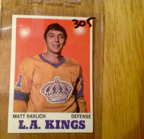 1970 TOPPS HOCKEY MATT RAVLICH KINGS #32 | eBay