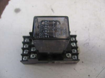 Potter & Brumfield KHAU-17D12-24 Relay with Allen-Bradley 700-HN128 ...
