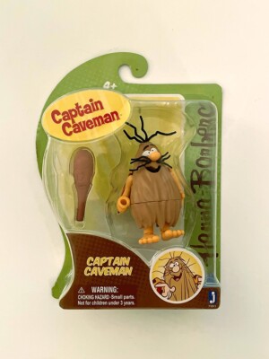 CAPTAIN CAVEMAN 4" ACTION FIGURE - JAZWARES - BRAND NEW | eBay