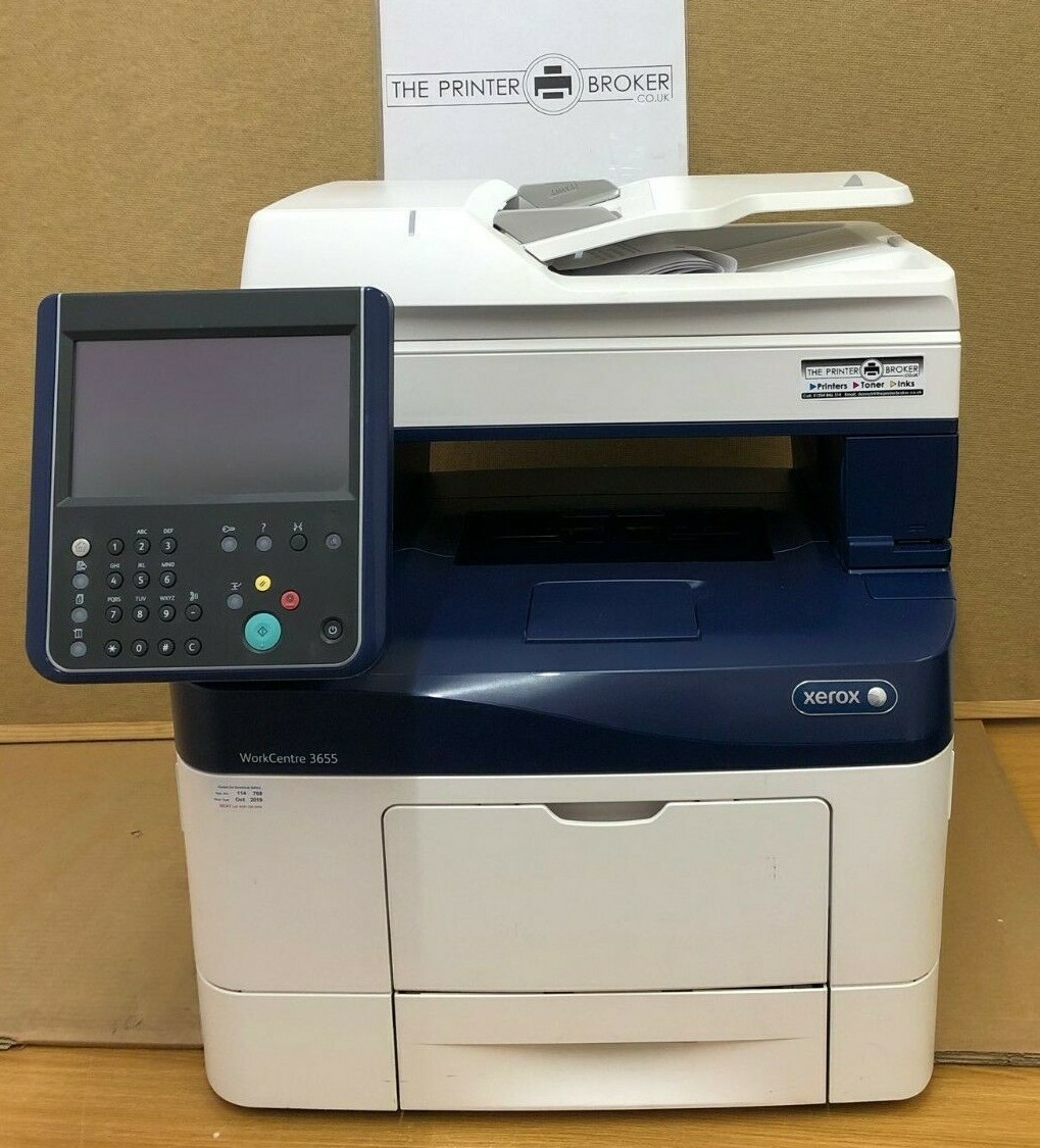 Xerox Workcentre 3655x A4 Mono Laser Multifunction Printer All In One