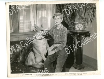 MY DOG RUSTY-1948-8X10 PROMO STILL-ANN DORAN-TED DONALDSON-FAMILY-DRAMA ...