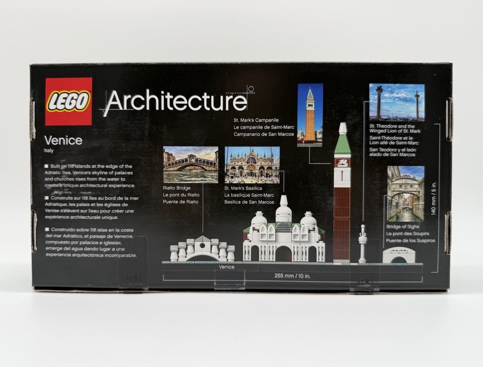 LEGO ARCHITECTURE - VENICE ITALY 21026 Complete with Box and Manual | eBay