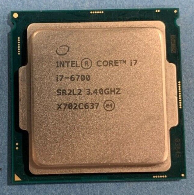 Intel Core i7-6700 - 3.40GHz Quad Core CPU Processor | eBay