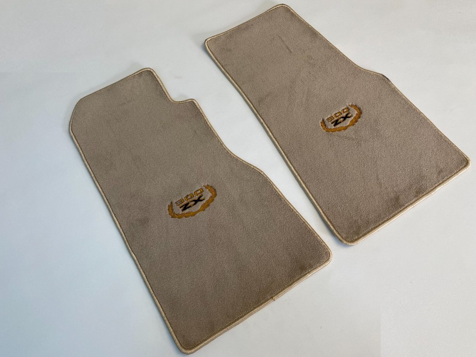 Fit For Nissan 300 ZX Z31 3.0 Twin Turbo Floor Mats Carpet Beige 2 Pcs ...
