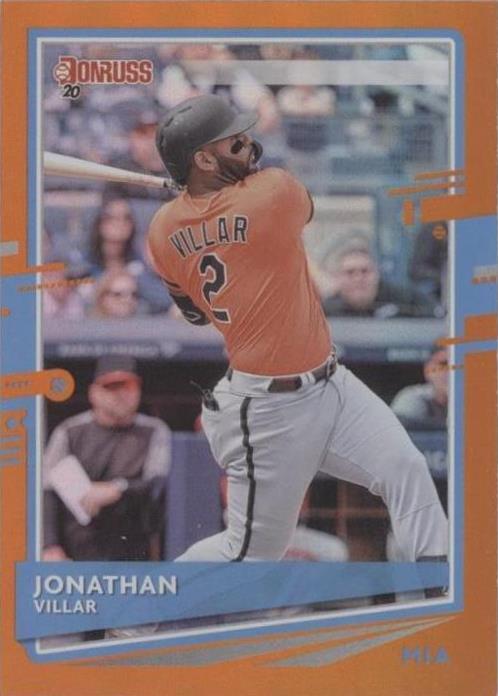 2020 Panini Donruss - Jonathan Villar #137 Holo Orange for sale online ...