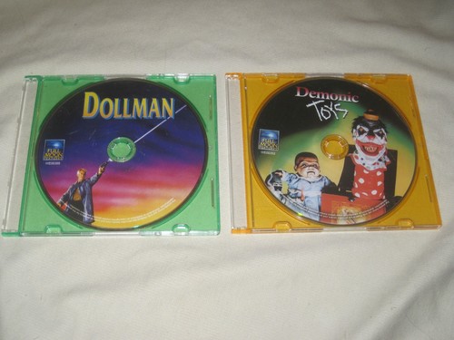 LOT of Dollman+Demonic Toys DVD's DISCS ONLY Horror Cult Tim Thomerson ...