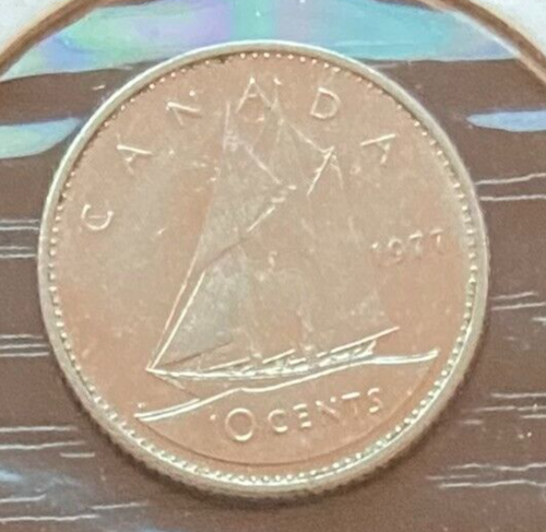 1977 Canadian 10 Cent Coin Dime 10C Canada | eBay