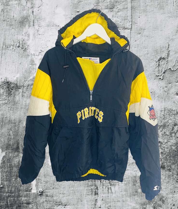 Rare Vintage 90's STARTER Pittsburgh Pirates MLB Pullover Rare Vintage 90's STARTER Pittsburgh Pirates MLB Pullover