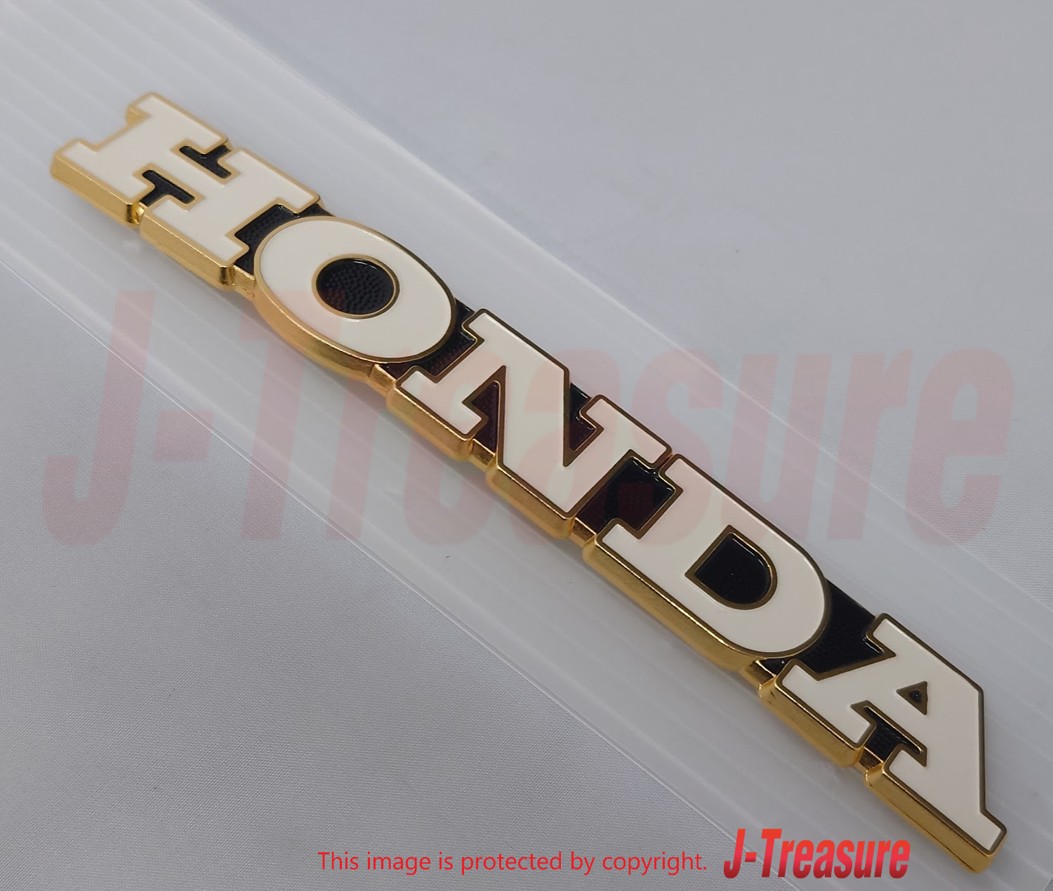 HONDA CB750 CB550 CB500 Genuine Fuel Tank Emblem "HONDA" Right & Left ...