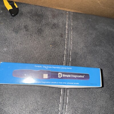 1 Lancing Device See Pic Simple Diagnostics | eBay