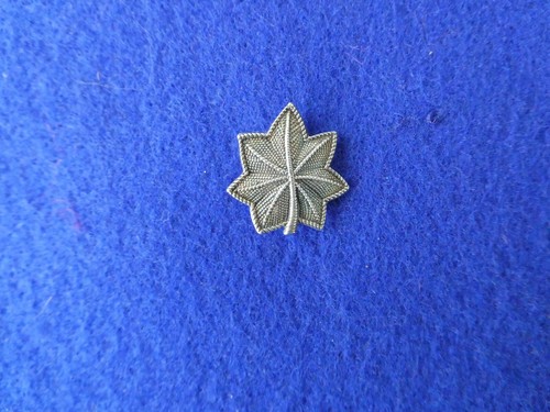 vintage Sterling Silver military Oak Leaf PIN dime-size ATTLEBORO MASS ...