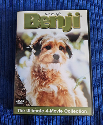 Benji The Ultimate 4 Movie DVD Collection Camps Benji Dog Box Set ...