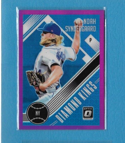2018 Donruss Optic Noah Syndergaard Diamond King Pink Parallel, New ...