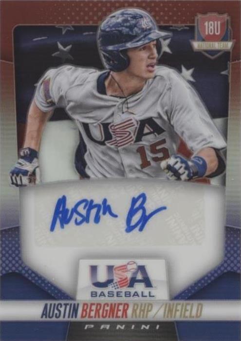 2014 Panini USA Baseball Box Set - 18U National Team Austin Bergner #31 ...