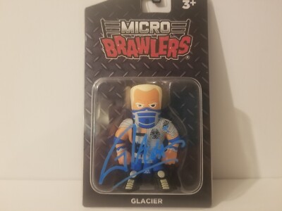 Glacier Wcw Autograph Micro Brawler Wwe Pro Wrestling Crate Signed ...