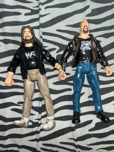 WWE Jakks Figure Titan Tron Commissioner Stone Cold Mick Foley TTL ...