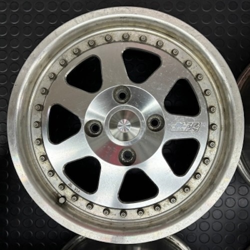 MUGEN M7 15x6.5J +45, 4Hx114.3 Silver Used set of 4pcs Wheels | eBay