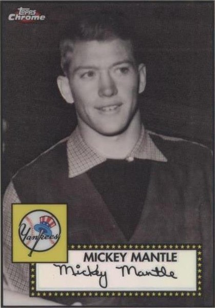 2007 Topps Chrome - The Mickey Mantle Story Refractor #MMS7 Mickey ...