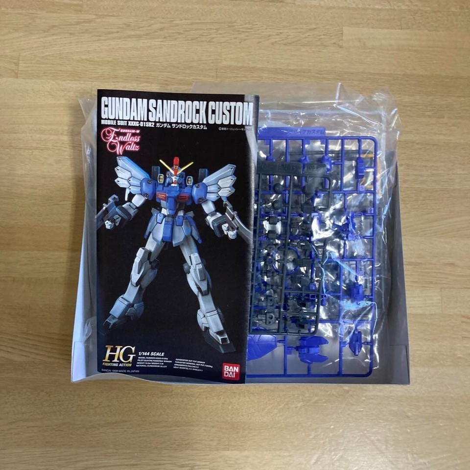 GUNDAM W EW Sandrock Custom HG 1:144 Model Kit | eBay