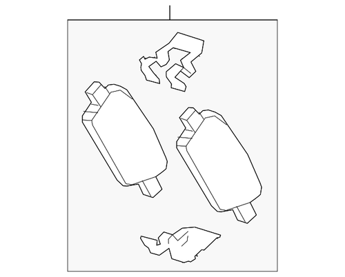 Genuine GM Brake Pads 84794110 | eBay