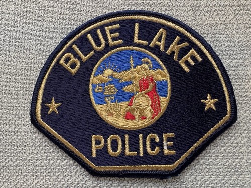 Blue Lake Police California / CA Police Patch | eBay