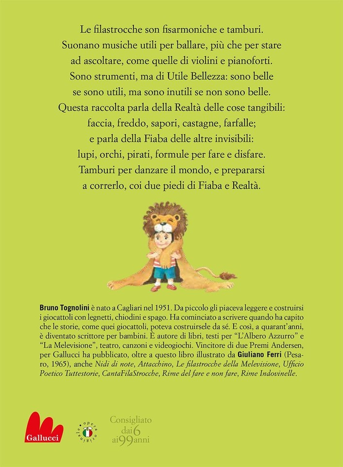 Bruno Tognolini Giuliano Ferri Rime di fiaba e realtà (Paperback) (UK ...