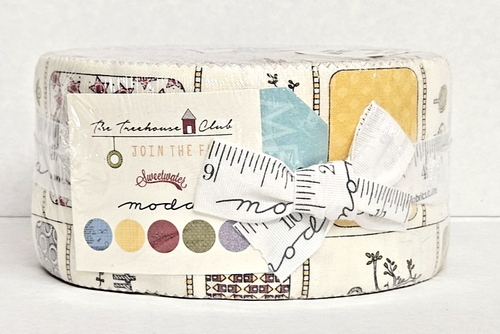 Moda THE TREEHOUSE CLUB Sweetwater JELLY ROLL Quilt Fabric Cotton ...