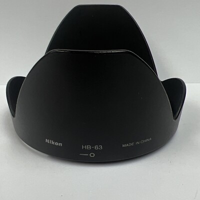Genuine Nikon HB-63 Lens Hood For Nikon AF-S 24-85mm f/3.5-4.5G ED VR ...