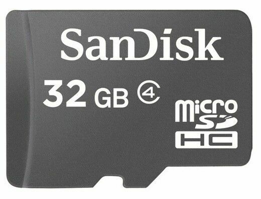 SanDisk 32GB Class 4 - microSDHC Memory Card- (SDSDQM-032G-B35 ...