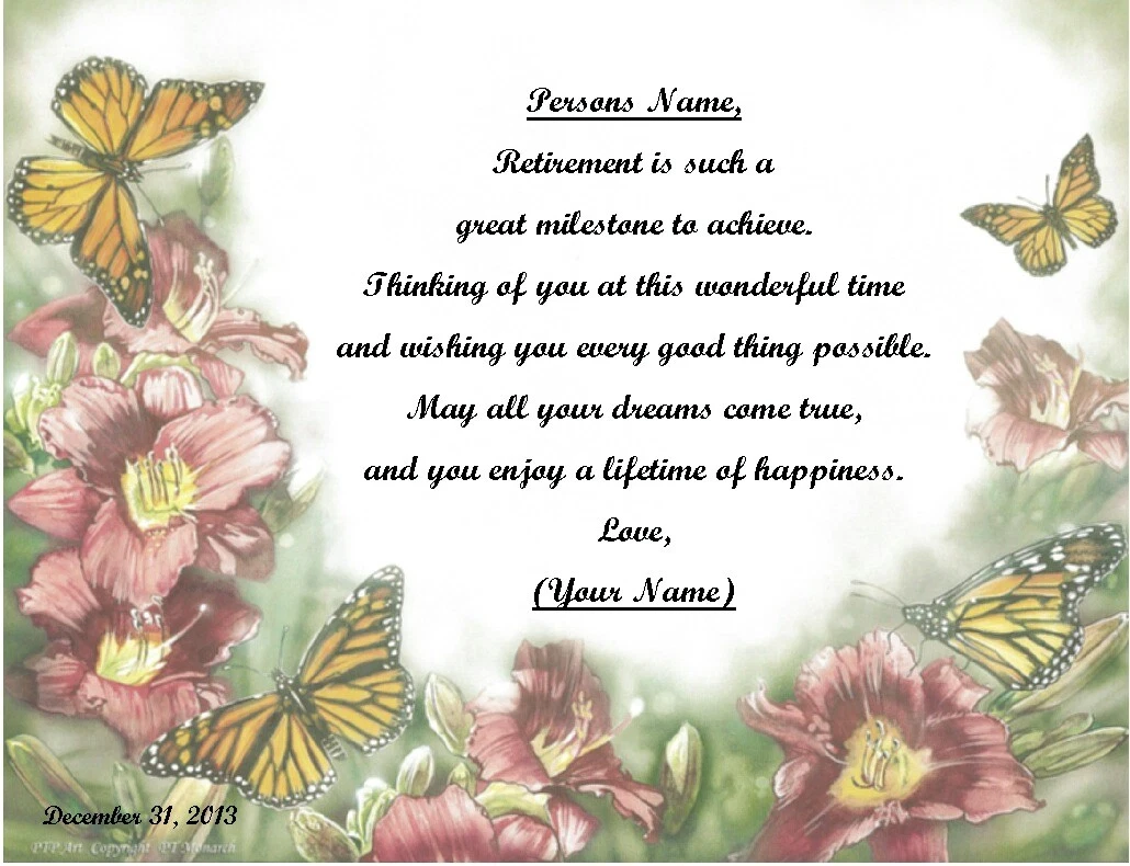 Friendship Retirement Poems