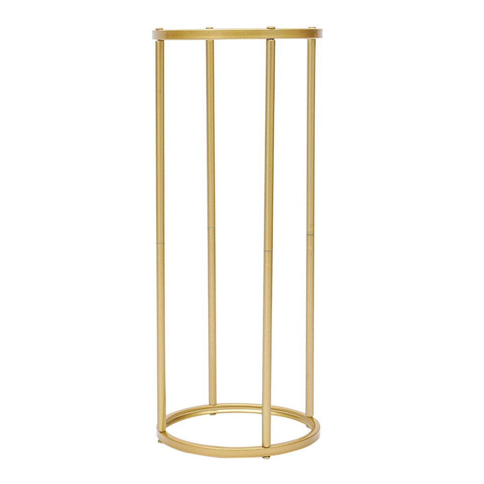 23.6 in Gold Metal Column Wedding Centerpieces for Tables Wedding ...