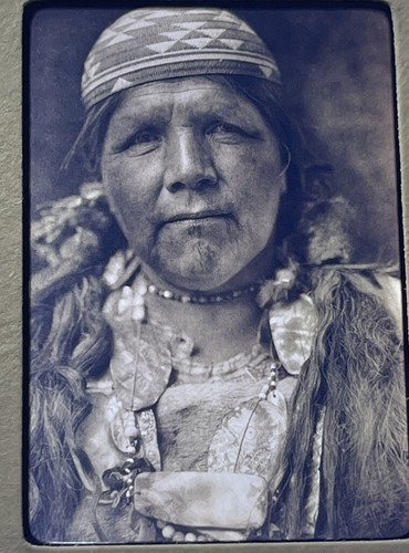 468 Edward Curtis “Female Shaman” Hupa Native American Photography 35mm ...