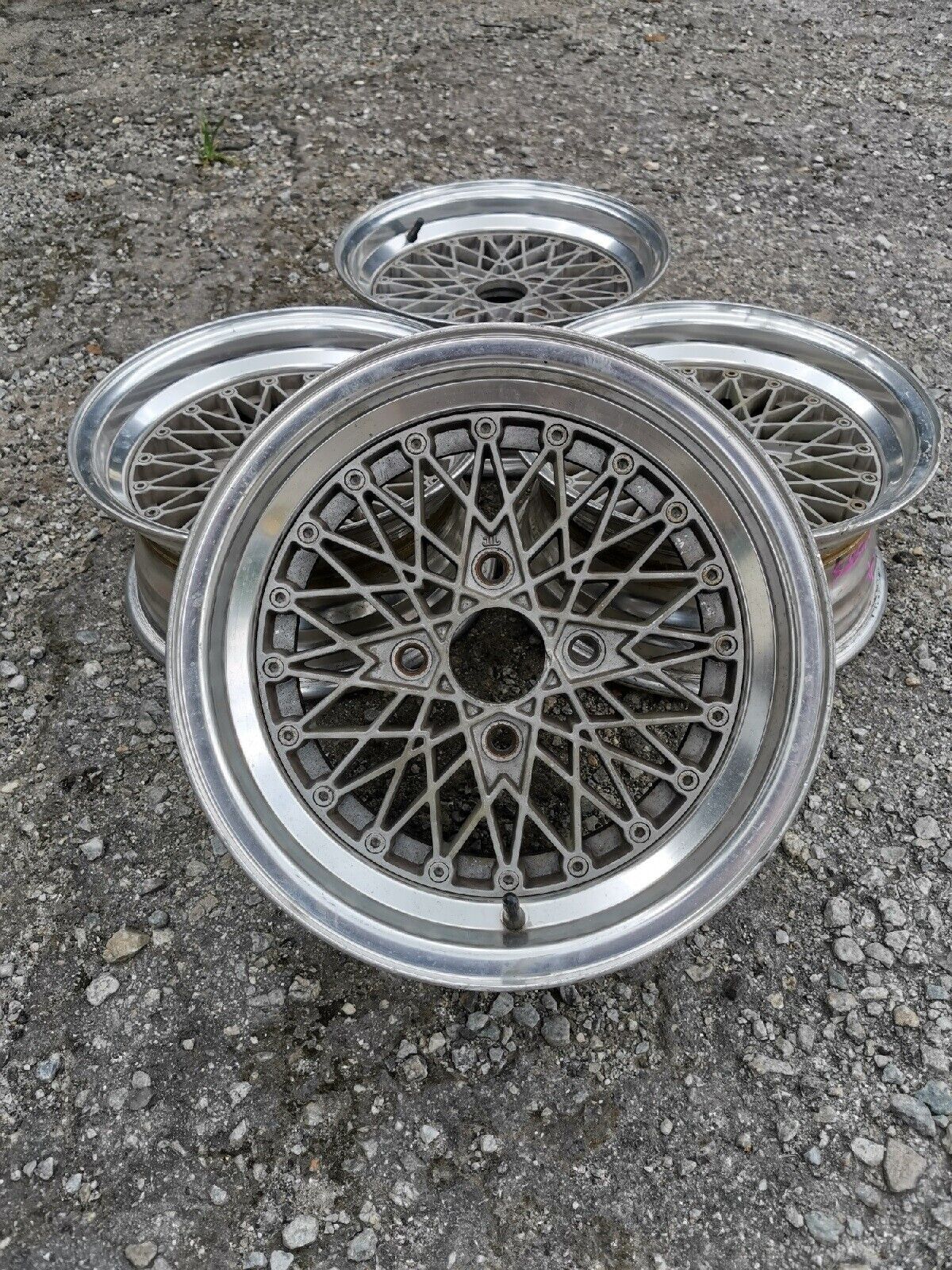 JDM Gallop Racing Pegasus Mesh 14" rims wheels for TA22 ae86 reverse ...