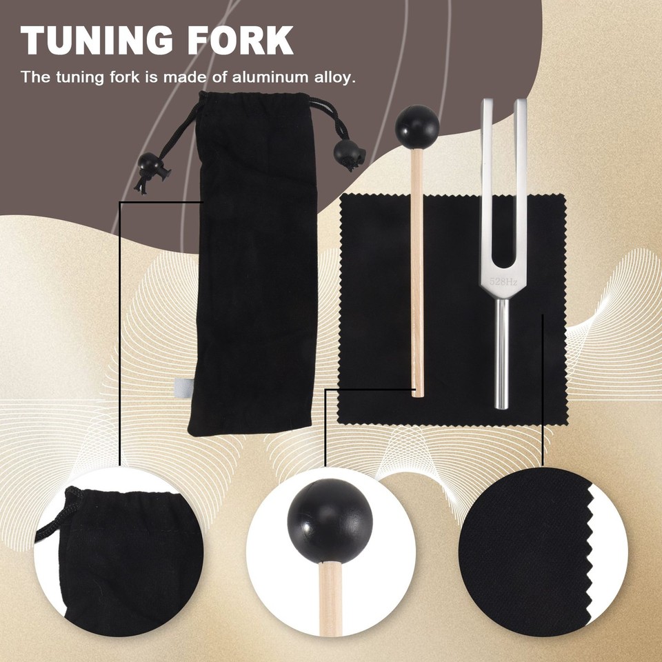 528 Hz Tuning Fork, Silver Tuning Forks 528 Hz for Musical6495 | eBay UK