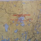 Vintage Lithograph Map of Superior & Quetico Canoe Maps No. 112rs ...