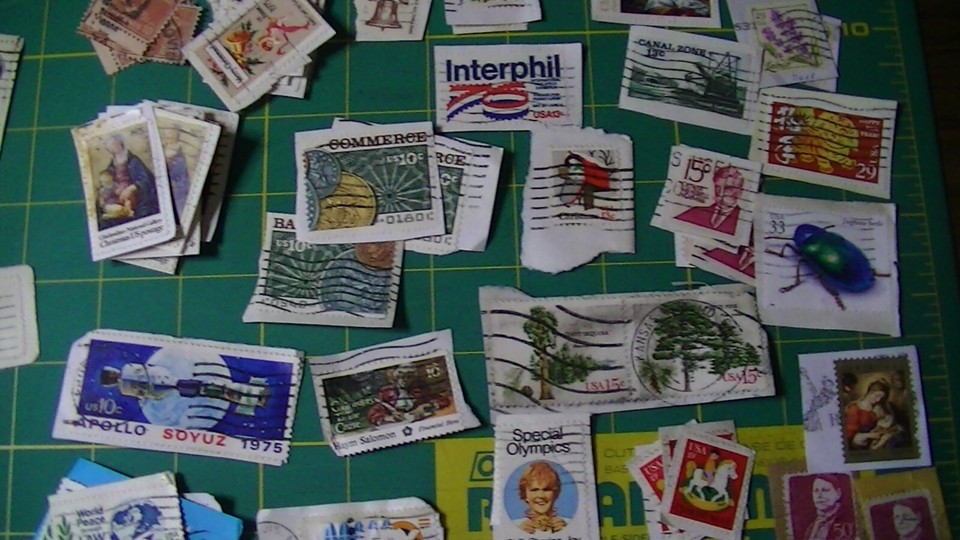 USA Stamp Lot, approximately 700 postage stamps, used, cancelled | eBay