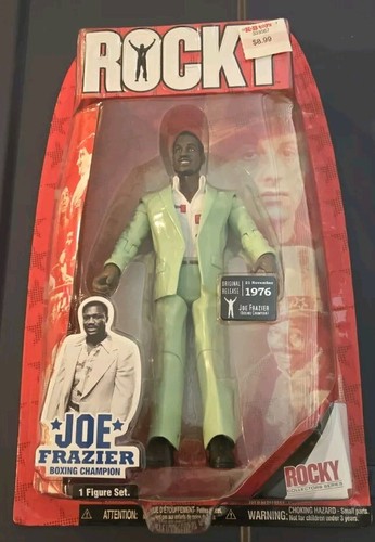 Joe Frazier Action Figure - Jakks Pacific Rocky Series 1 Boxing NIB ...