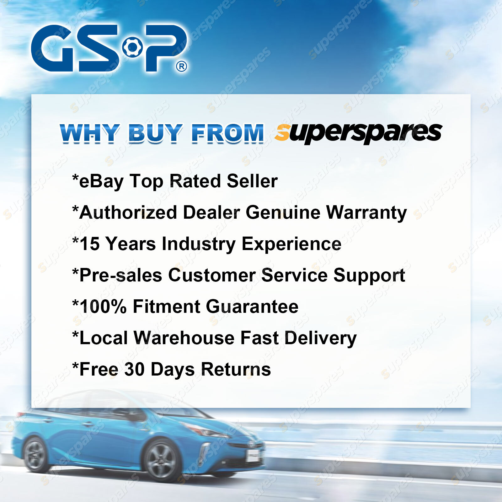 GSP Front Left CV Joint Drive Shaft for Volkswagen Golf GL SE MK Beetle ...