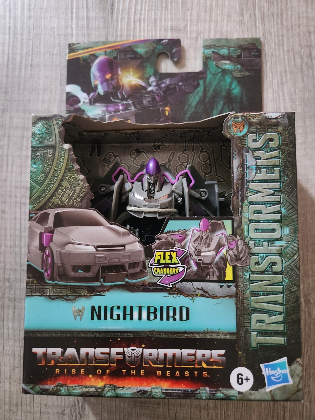 Hasbro Transformers Rise of the Beasts NIGHTBIRD Flex Changers Action ...
