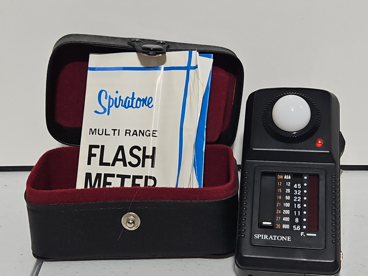 Vintage Spiratone Multi Range Flash Meter | eBay