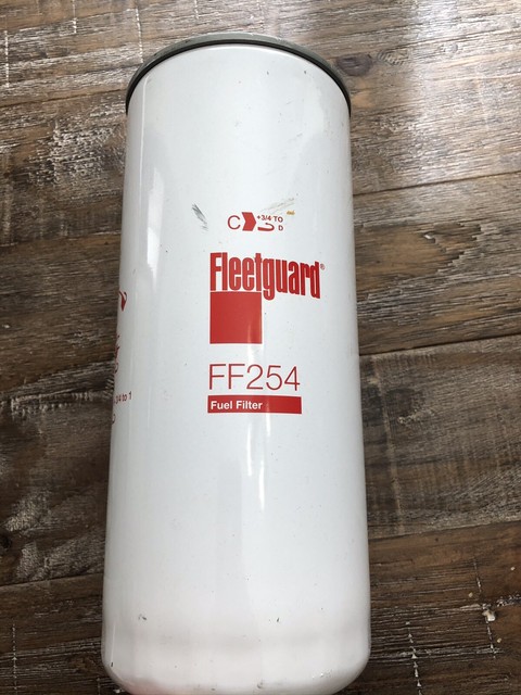 Fleetguard FF254 Spin on Fuel Filter for sale online | eBay