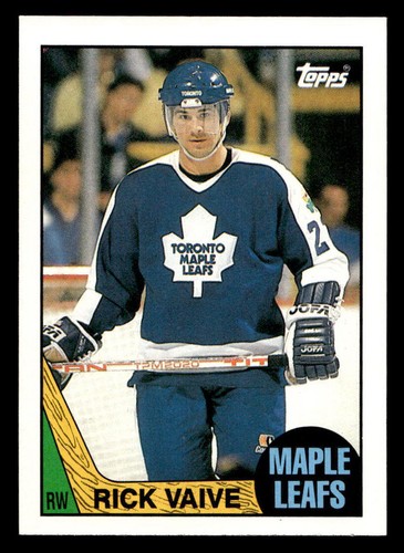 Rick Vaive Toronto Maple Leafs 1987 Topps #155 | eBay